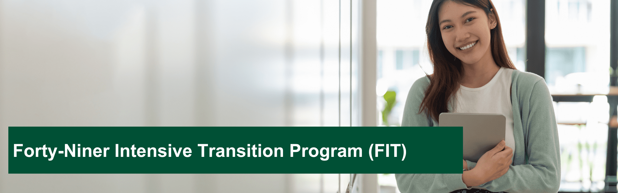 UNC Charlotte FIT Program - Office of Undergraduate Education